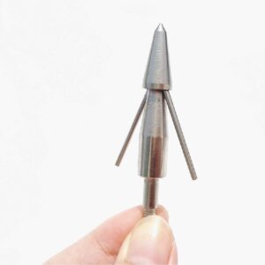 SHARROW Archery Bow Fishing Arrowheads Shooting Fishing Broadheads Arrow Points Hunting Tips 6pcs/12pcs (Silver, 12pcs)