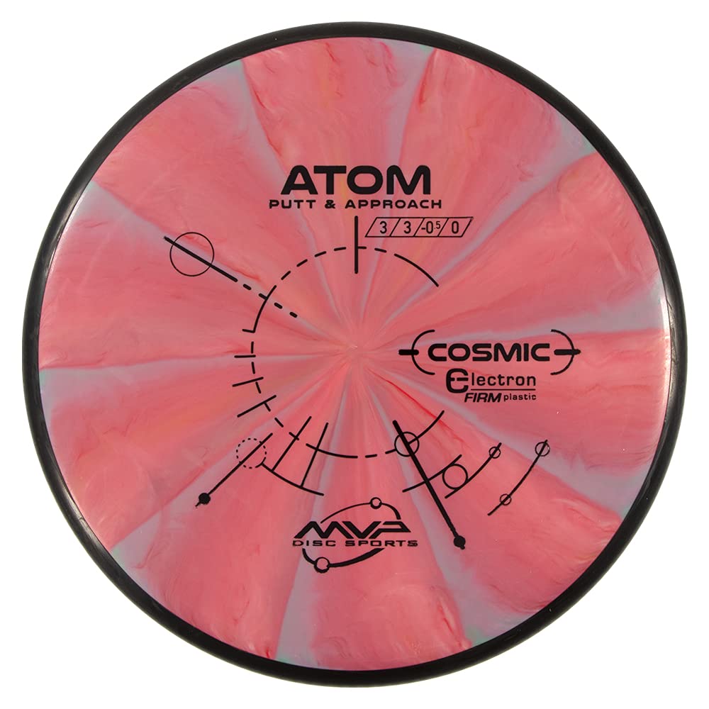 MVP Disc Sports Cosmic Electron Atom (Firm) Disc Golf Putter (165-170g / Colors May Vary)