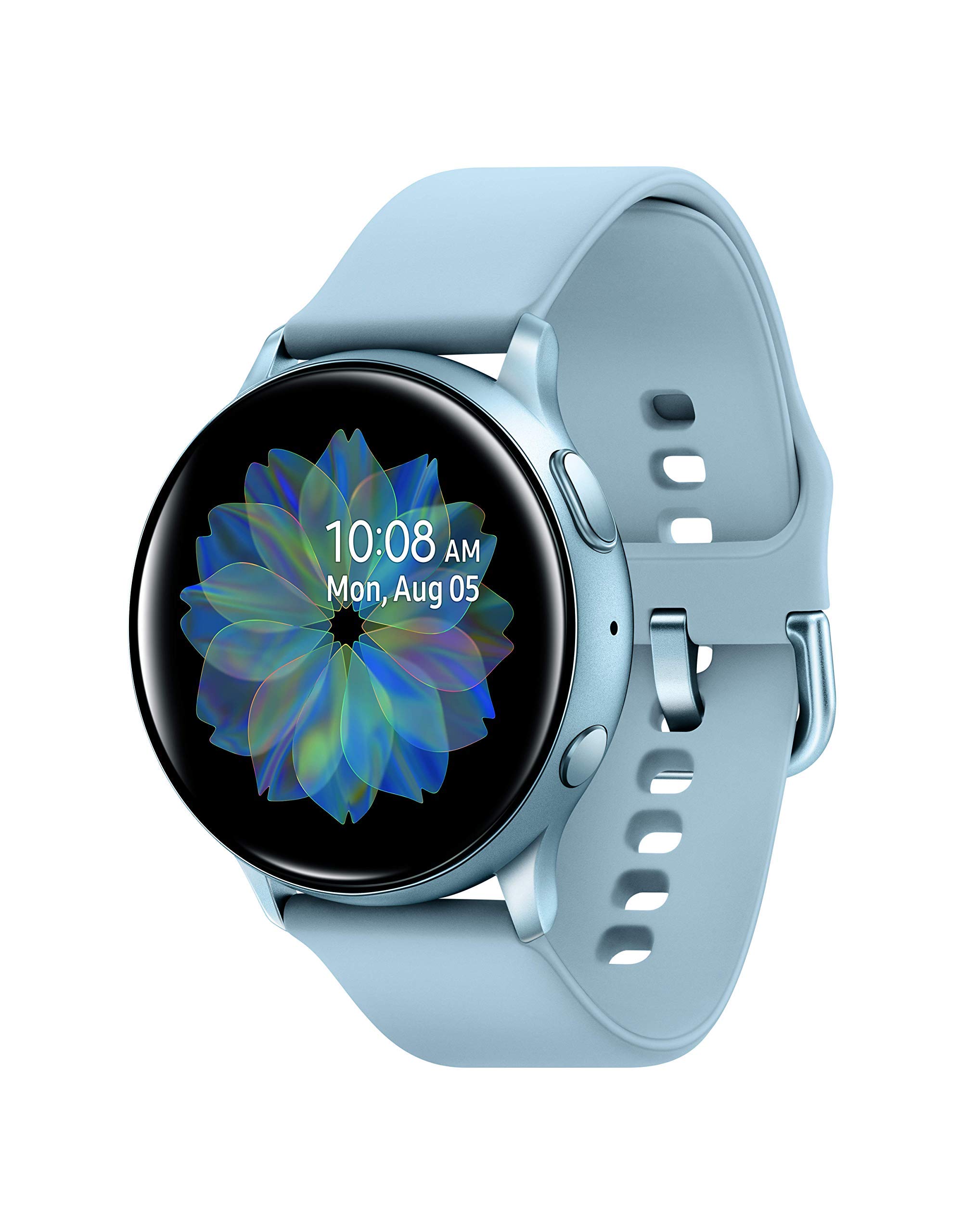 Samsung Galaxy Watch Active2 w/ enhanced sleep tracking analysis, auto workout tracking, and pace coaching (40mm), Cloud Silver - US Version with Warranty (Renewed)