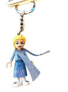 lego disney frozen ii elsa minifigure keychain 853968