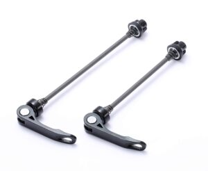 wileosix quick release skewer set - front & rear