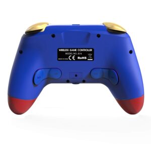 Mayfan Wireless Controller for Nintendo Switch/Lite/OLED,Switch Elite Controller with 4 Back Buttons Support Customized,Gyro Axis,Turbo and Dual Vibration