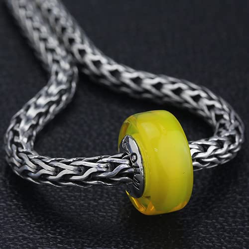 OHM Lemon Drop Sorbet Glass Bead