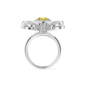 Swarovski Eternal Flower Ring Cz White 2 8