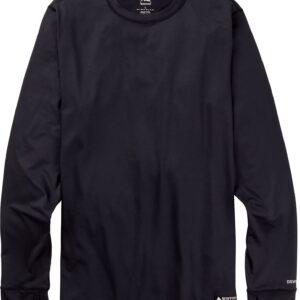 Burton Mens Midweight Crew, True Black New, Small