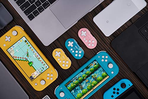 8Bitdo Zero 2 Bluetooth Gamepad Keychain Sized Mini Controller for Switch, Windows, Android, macOS & Raspberry Pi(Turquoise Edition)