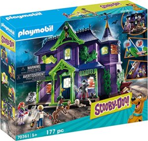 playmobil scooby-doo! adventure in the mystery mansion playset