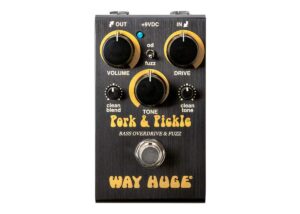 way huge smalls pork & pickle overdrive & fuzz guitar effects pedal