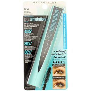 maybelline total temptation waterproof very black 800 .3 fl