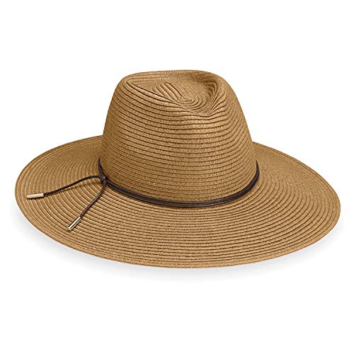 Wallaroo Hat Company Women’s Montecito Sun Hat - Camel – UPF 50+