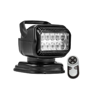 Golight 79514GT Radioray Led Wireless Handheld Remote Magnetic Mount Shoe-Black