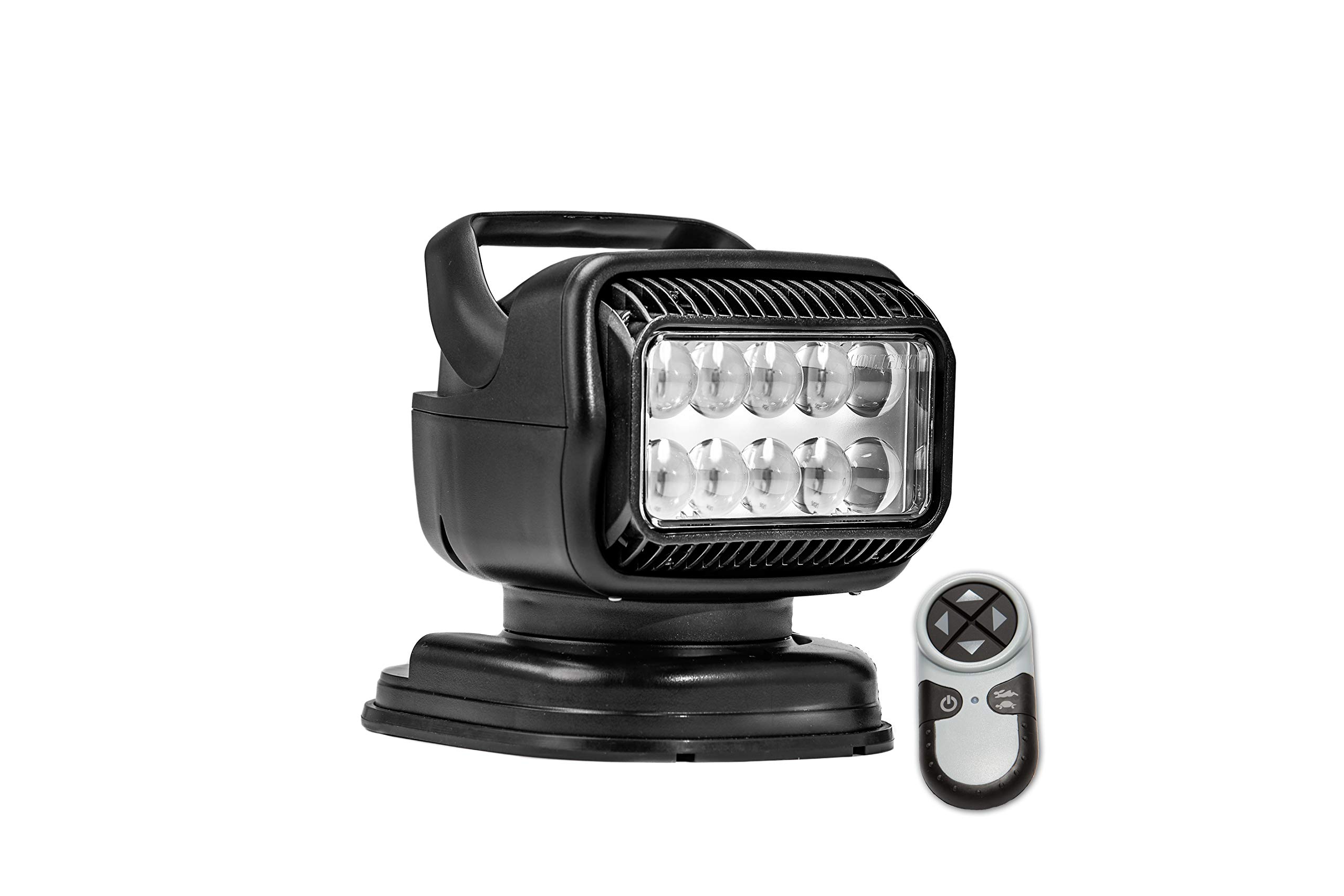 Golight 79514GT Radioray Led Wireless Handheld Remote Magnetic Mount Shoe-Black