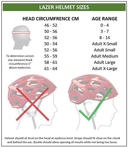 LAZER Helmet Compact DLX, Matte White, One Size