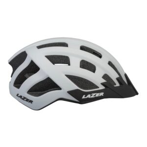 LAZER Helmet Compact DLX, Matte White, One Size