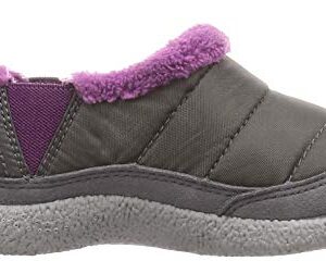 KEEN unisex-child Howser Ii,Steel Grey/Wood Violet,4 Toddler