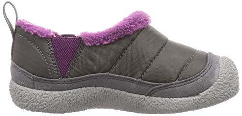 KEEN unisex-child Howser Ii,Steel Grey/Wood Violet,4 Toddler