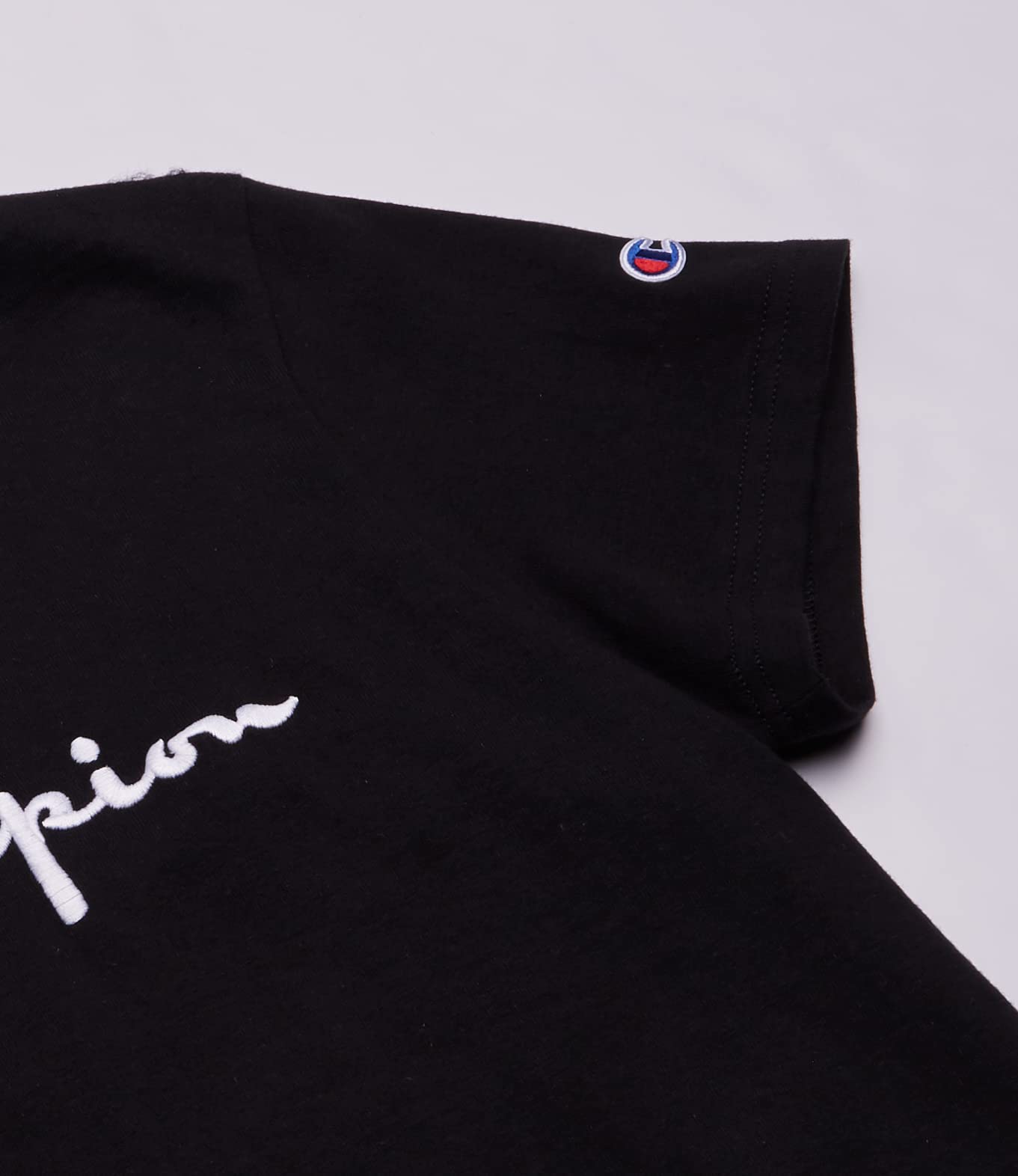 Champion Boys Short Sleeve Logo Tee Shirt