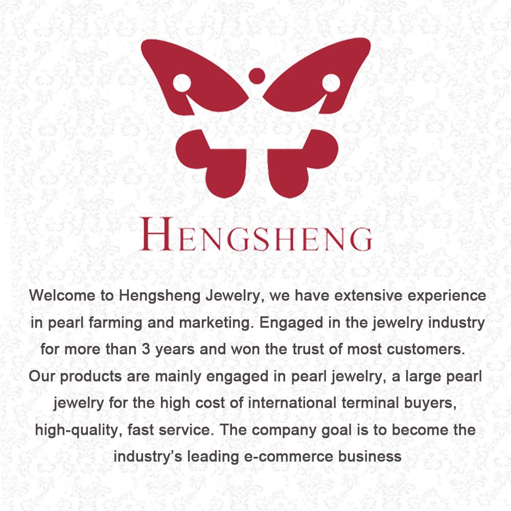 HENGSHENG 100% Natural Freshwater Pearl Jewelry Sets For Women Fashion 925 Sterling Silver Earrings&Pendant Wedding Jewelry Black