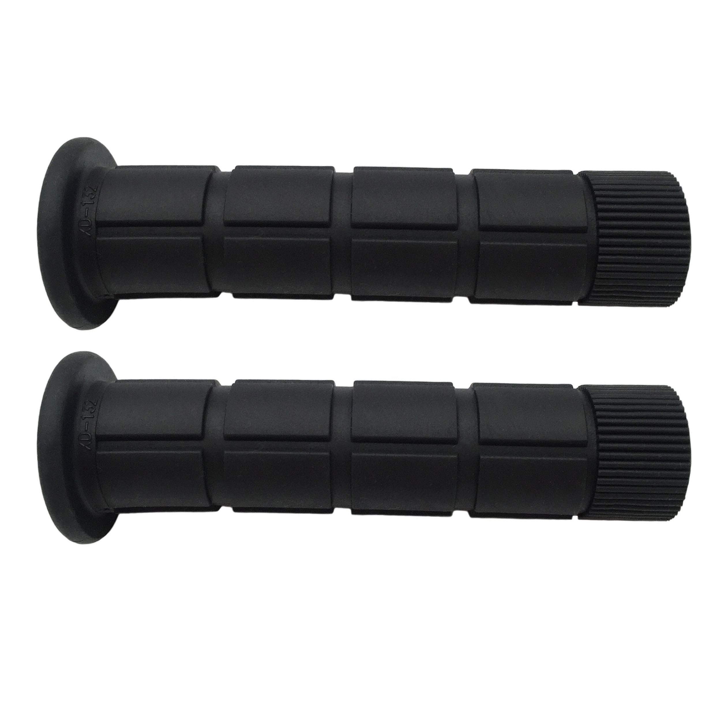 Bike Handlebar Grips (Black, 1 Pair)