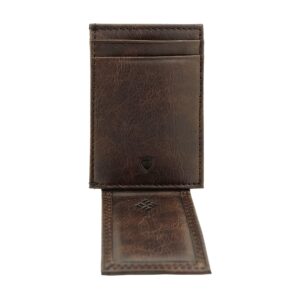 Columbia Men's Rfid Slim Front Pocket Wallet With Magnetic Money Clip