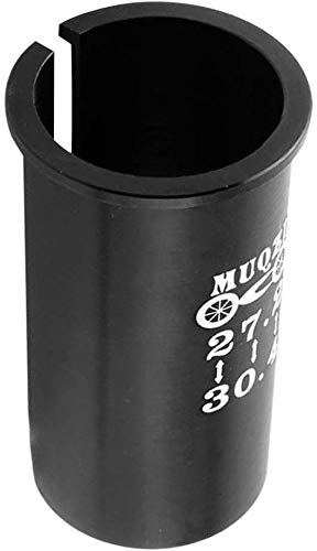 Qfauto Bike SeatPost Adapter Shim，25.4/27.2/28.26/30.4/30.8/31.6/33.9/34.9 Alloy Tube Sleeve Adapter Seatpost Convert fit for MTB,Mountain,City Bike,Road Bike