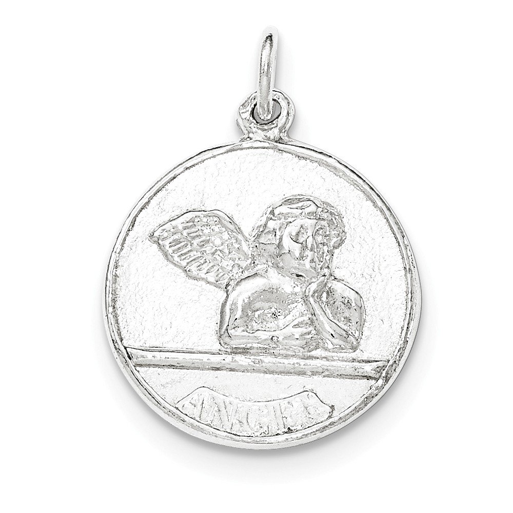 Solid 925 Sterling Silver Raphael Angel Pendant Charm