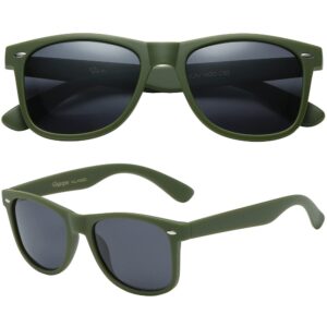 polarspex mens sunglasses - retro sunglasses for men, polarized sunglasses for womens - cool shades for driving, fishing