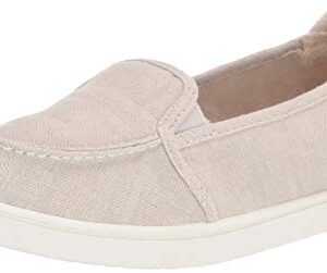 Roxy womens Minnow Slip on Shoe Sneaker, Oatmeal, 8 US