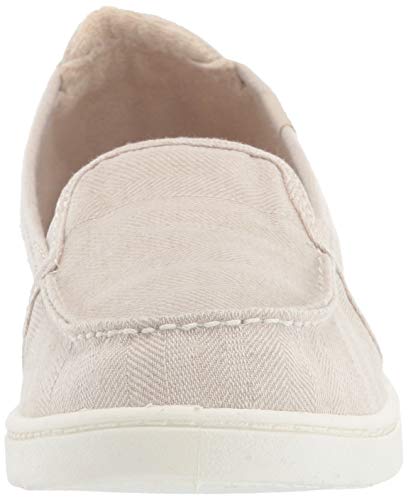 Roxy womens Minnow Slip on Shoe Sneaker, Oatmeal, 8 US