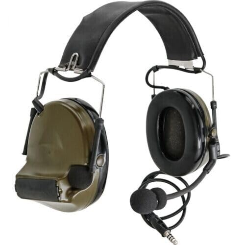 WishRing Z Tactical Comtac II Headset Airsoft HuntingActive Noise Canceling Military Z041, Camouflage, all size