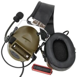 WishRing Z Tactical Comtac II Headset Airsoft HuntingActive Noise Canceling Military Z041, Camouflage, all size