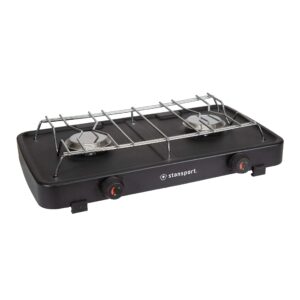 stansport 2-burner regulated propane camp stove (220)