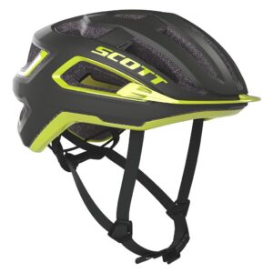 scott arx plus helmet dark grey/radium yellow, l