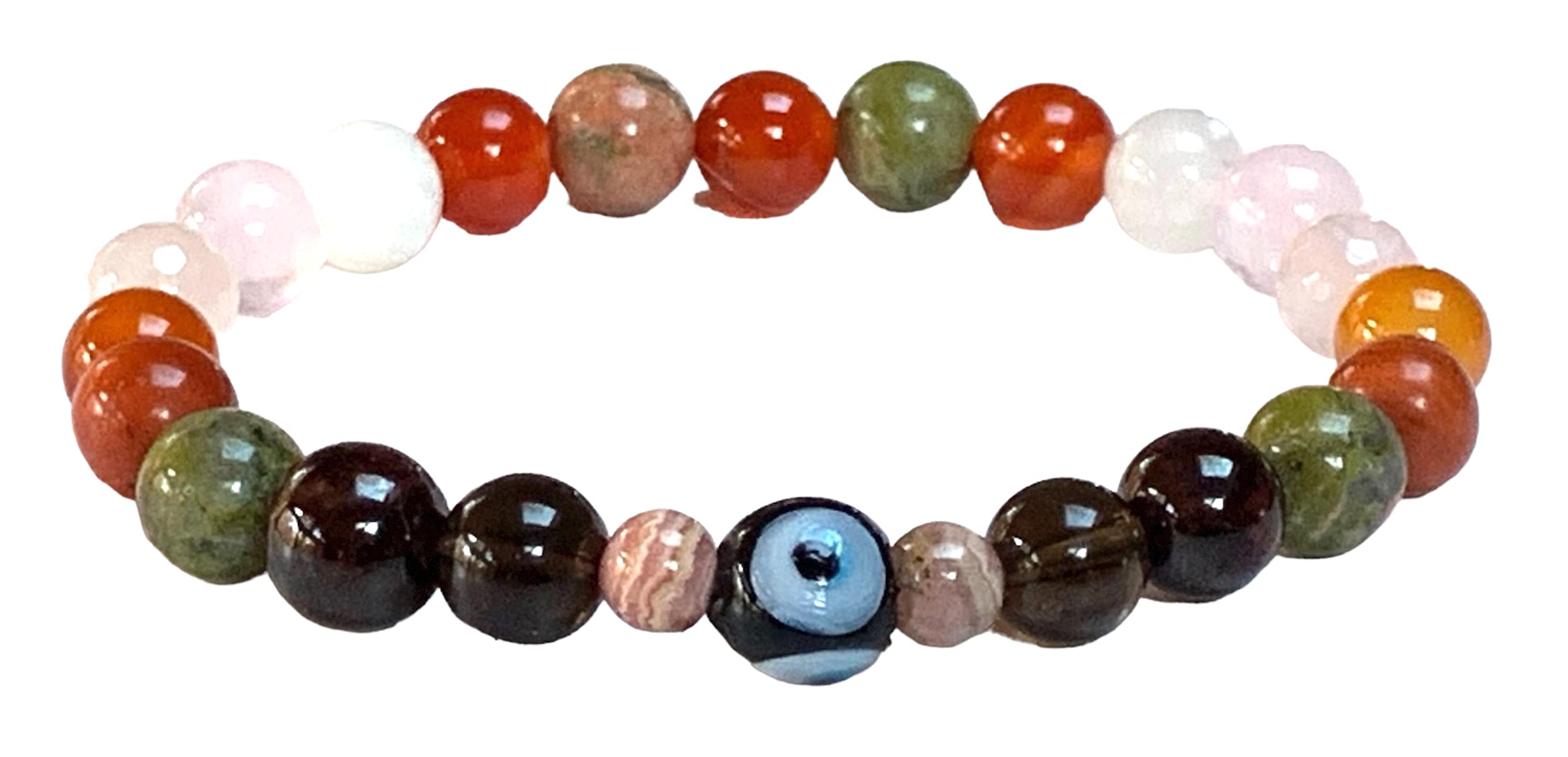 Fertility Support Stretch Bracelet, Pregnancy Bracelet - Crystals for Well-Being & Balance