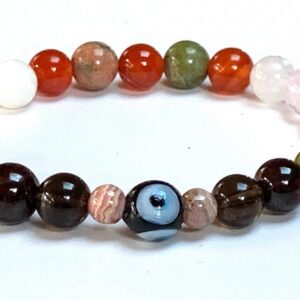 Fertility Support Stretch Bracelet, Pregnancy Bracelet - Crystals for Well-Being & Balance