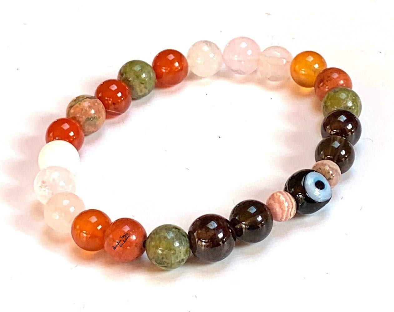 Fertility Support Stretch Bracelet, Pregnancy Bracelet - Crystals for Well-Being & Balance