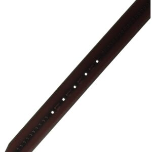 Stacy Adams Men's Dress Leather Belt, Burgundy, 40