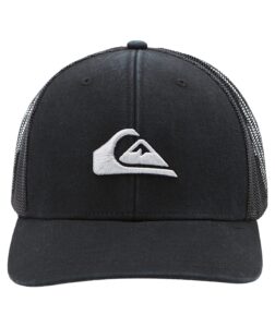 quiksilver mens grounder hat, black, one size us