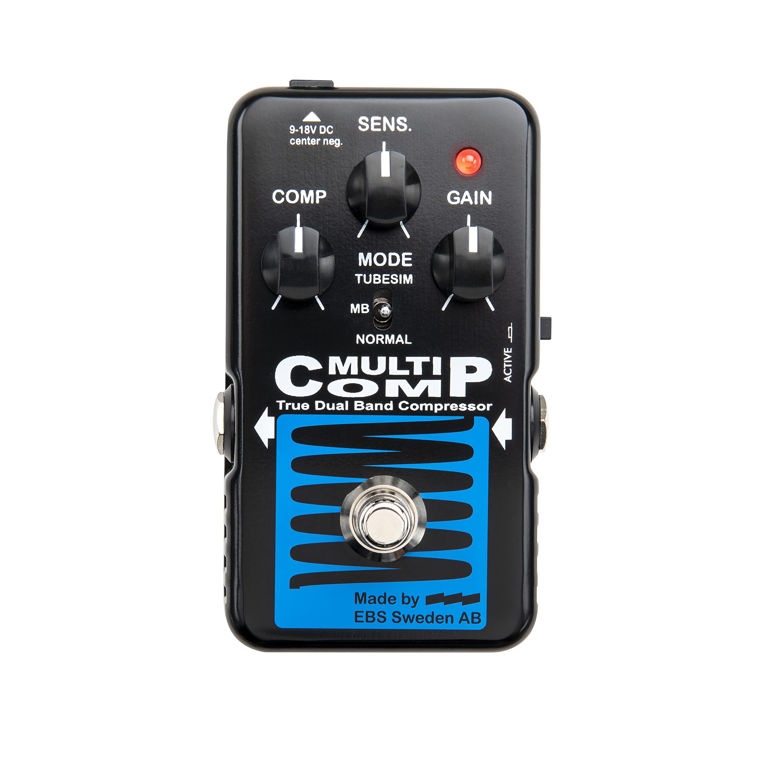 EBS MultiComp Blue Label Bass Compressor Pedal