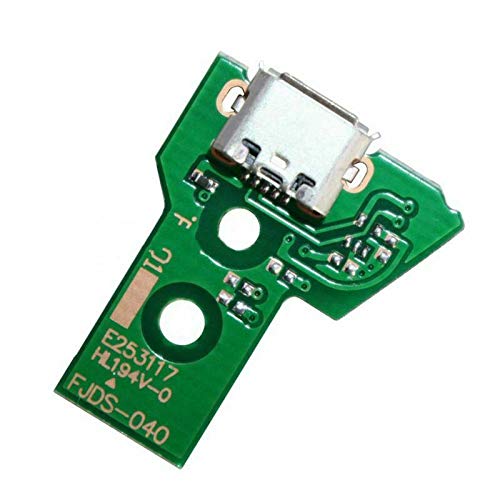 Micro USB Charging Port Socket Board with Flex Ribbon Cable Screwdriver for PS4 Controller Board JDS-040 JDS 040 Version