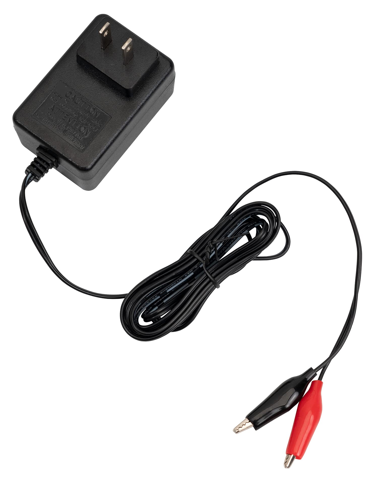 Battery Charger, 12V 1A Portable Lead Acid Battery Smart Charger With Alligator Clips