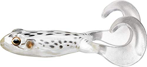 Live Target FSF90T516 ICT Freestyle Frog, 3 1/2", Albino/White, Multi, One Size