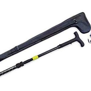 Walking Cane for men & women - Adjustable, heavy duty, 1 Million Volt Stun Device with ultra bright LED Flashlight