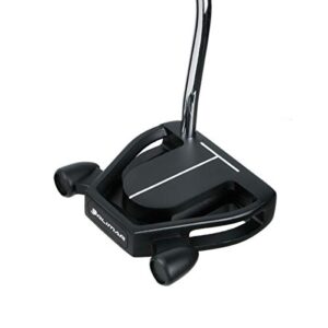 orlimar golf f80 mallet putter, men's right handed 34" black/red with oversize putter grip