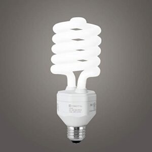 Xtricity CFL Bulb, 4100K Cool White, 150W Eqv (40W) High Lumen, Compact Fluorescent Light Bulb 150W Equivalent, 2650 Lumens, T4 Spiral - E26 Medium Base, 120V, Daylight (Pack 1)