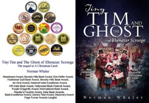 tiny tim and the ghost of ebenezer scrooge : the sequel to a christmas carol (with audio christmas carols)