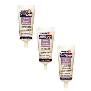 zinsser 2861 suregrip seam & repair adhesive tube, 2-ounce (pack of 3) (3)