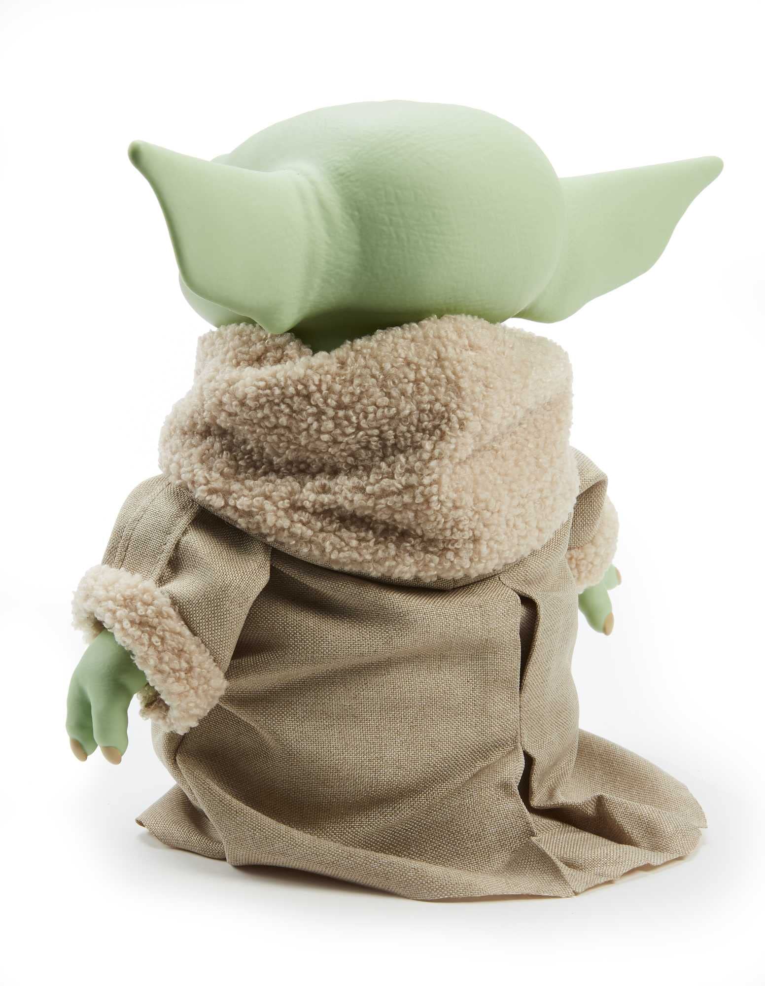 Mattel Star Wars Grogu Plush Toy, Character Figure with Soft Body. Inspired by Star Wars The Mandalorian, 11-inch