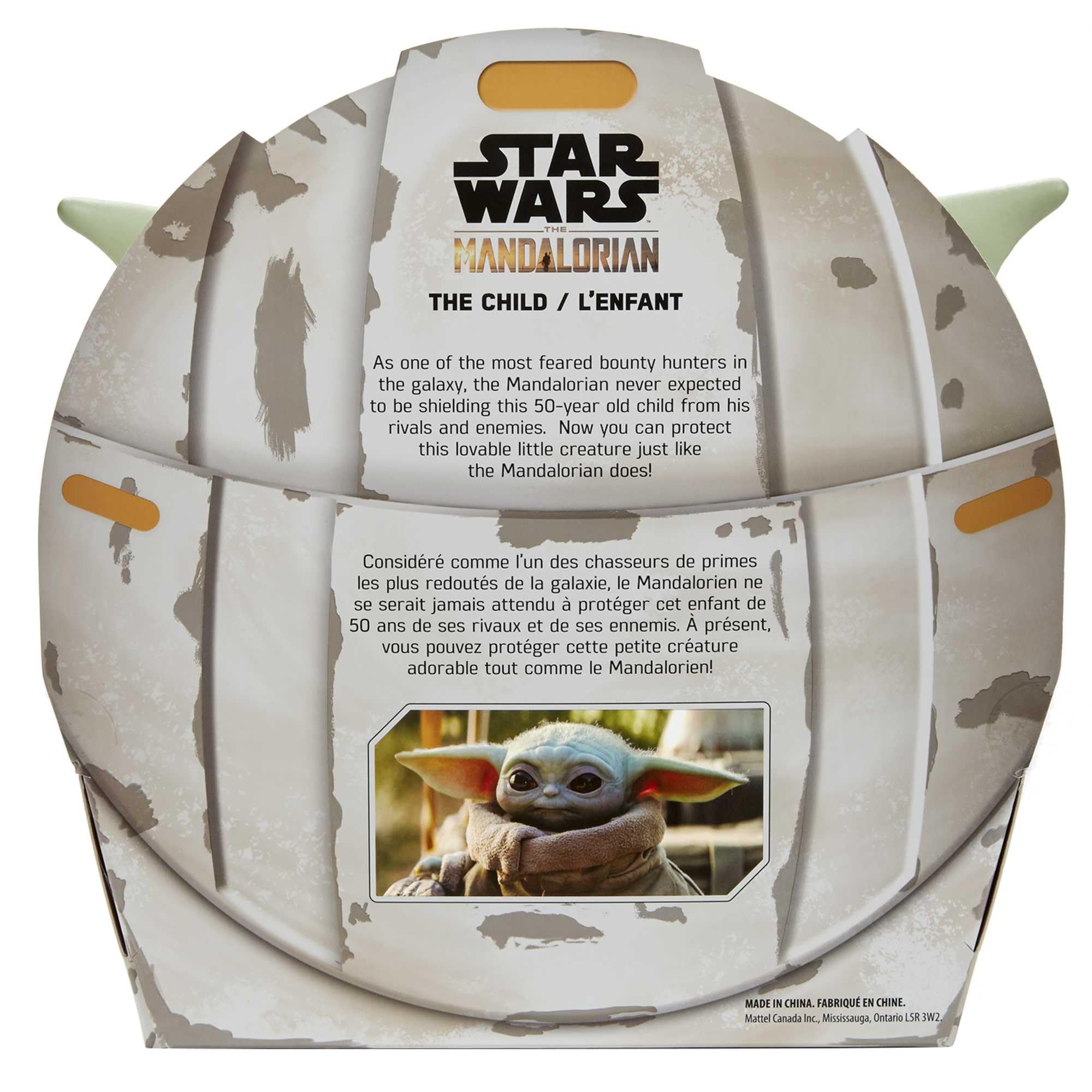 Mattel Star Wars Grogu Plush Toy, Character Figure with Soft Body. Inspired by Star Wars The Mandalorian, 11-inch