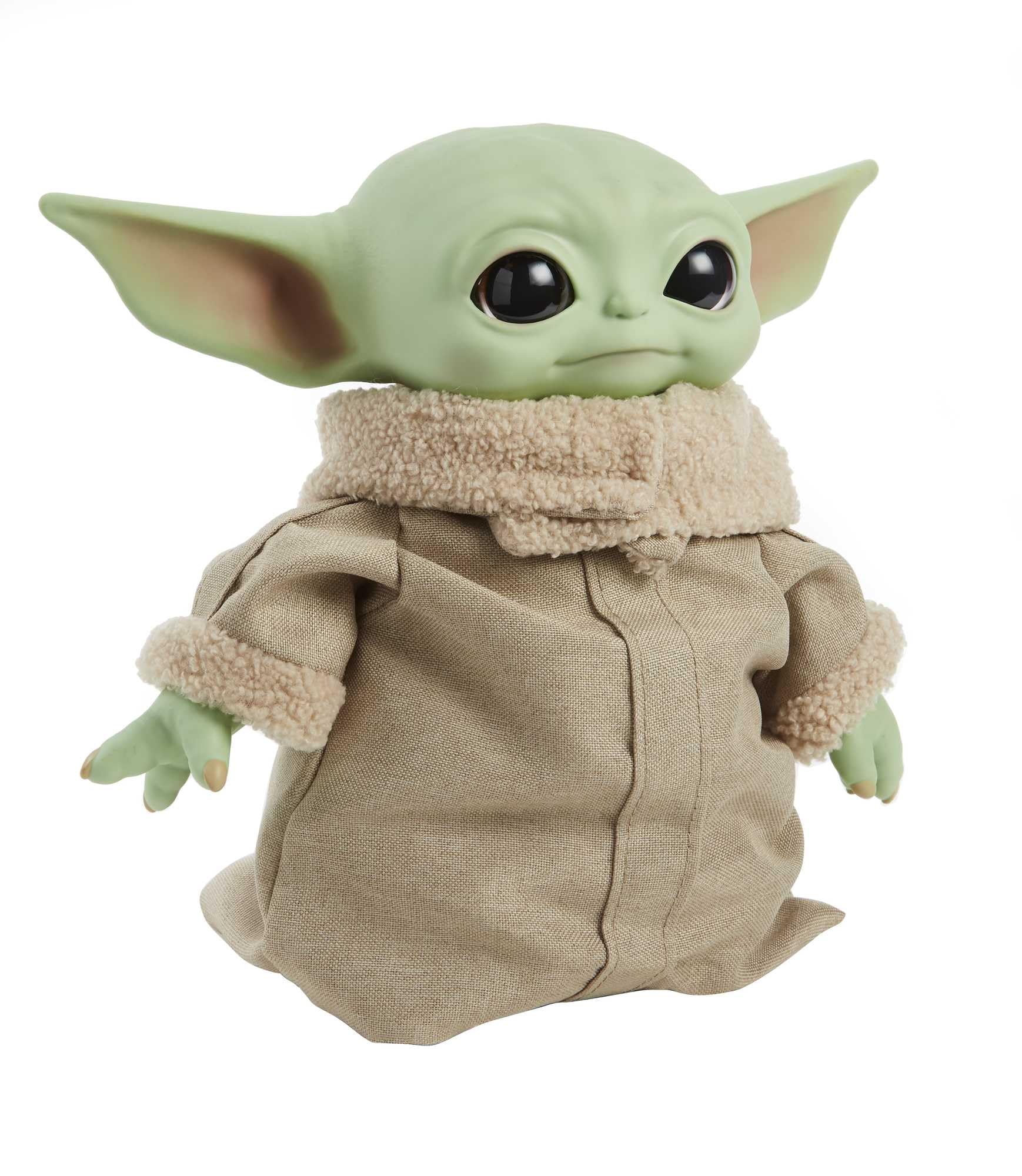 Mattel Star Wars Grogu Plush Toy, Character Figure with Soft Body. Inspired by Star Wars The Mandalorian, 11-inch